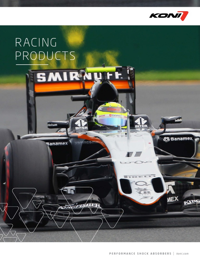 KONI Racing Catalogue | PDF | Innovation | Vehicle Technology