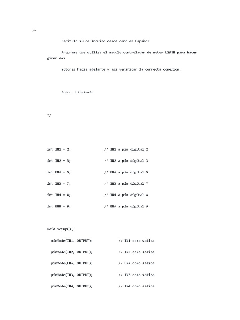 Capitulo 20 de Arduino Desde Cero en Español | PDF | Business