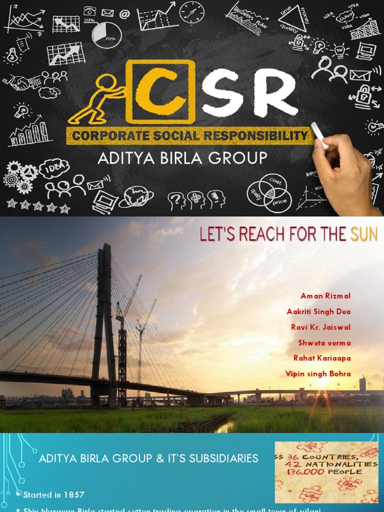 Aditya Birla Group CSR Initiatives Overview | PDF | Nature