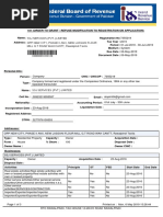 Turnover Declaration Letter Form | PDF | Taxes | Signature