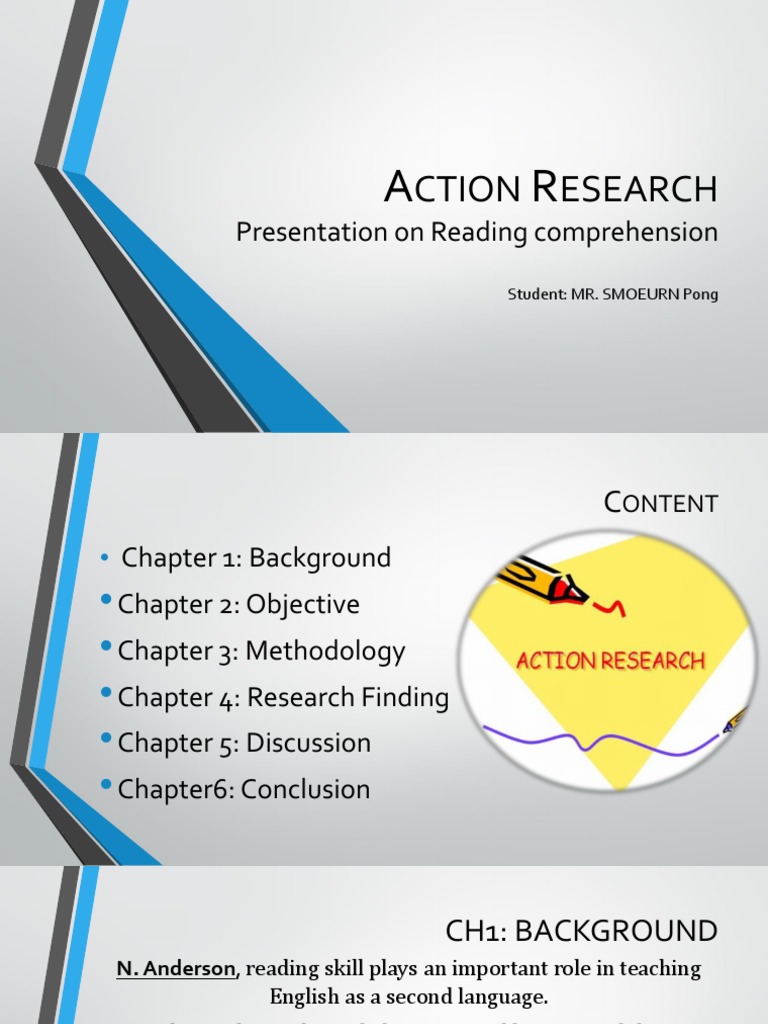 Action Research | PDF | Reading Comprehension | Teachers