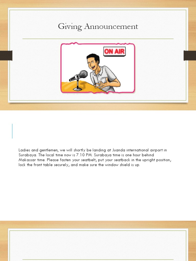 07 Giving Announcement | PDF