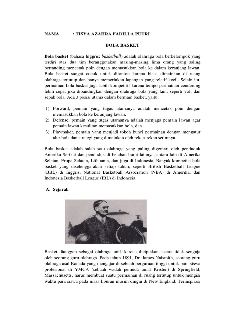 Panduan Lengkap Bola Basket: Aturan dan Teknik | PDF