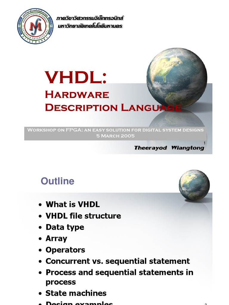 VHDL | PDF