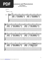 Avenged Sevenfold - Nobody Tabs | PDF