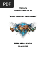 PROPOSAL MOBILE LEGEND Ji | PDF