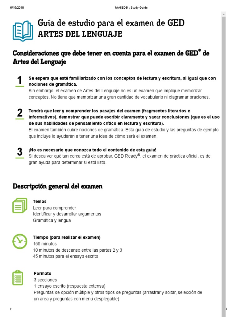 GUIDE in SPANISH Study - Guide - RLA - ES | PDF | Petróleo | Alaska