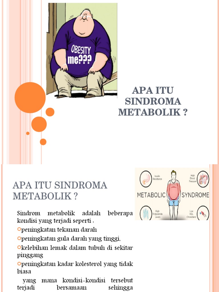 Memahami Sindrom Metabolik dan Pencegahannya | PDF