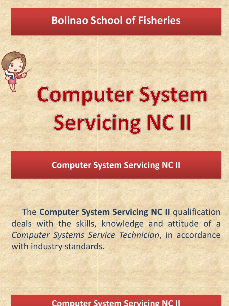 Competencies of Computer System Servicing | PDF