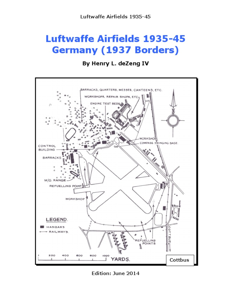 Airfields - Germany (1937 Borders) PDF | PDF | Boeing B 17 Flying ...