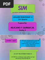 Lesson Exemplar in AP10 First Quarter | PDF