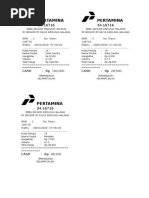 PDF Struk Bensin Editan | PDF | Sains & Matematika