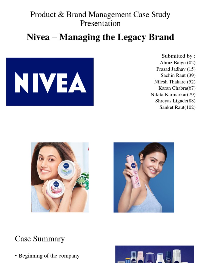 Nivea Case Study | Download Free PDF | Market Segmentation | Marketing Communications