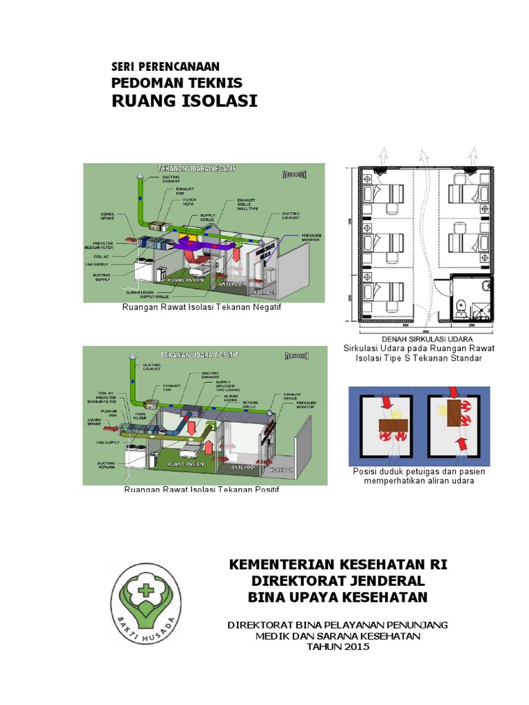 Pedoman Teknis Ruang Isolasi PDF | PDF