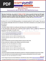 Logical Reasoning Test | PDF