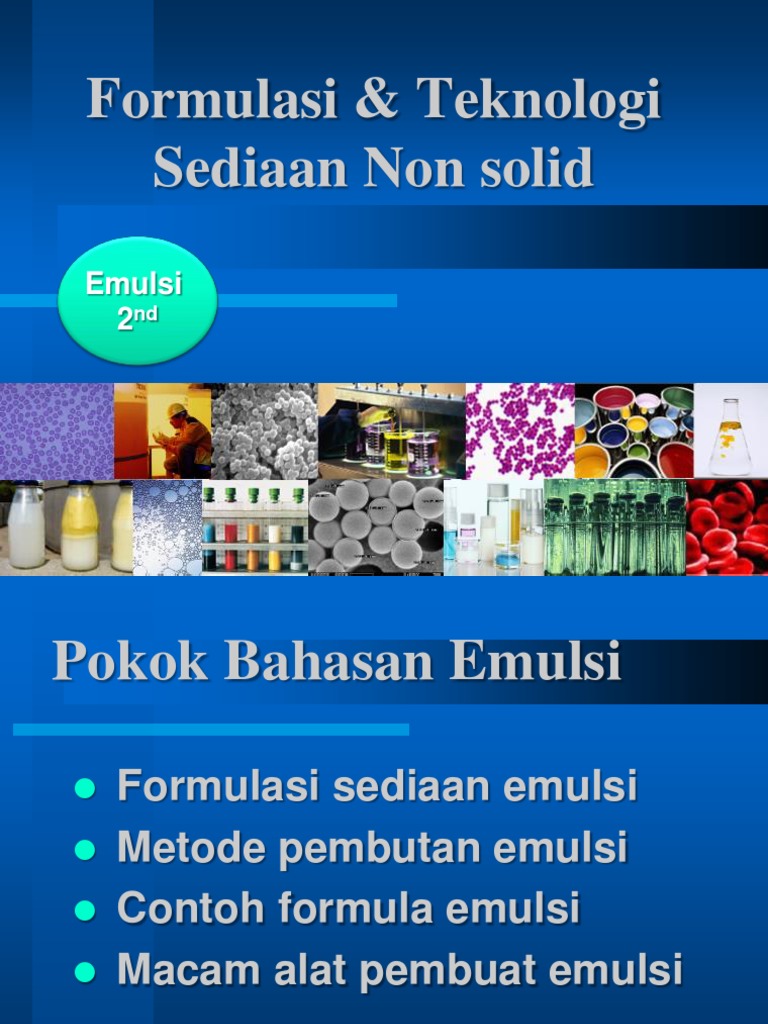 Emulsi 2 | PDF