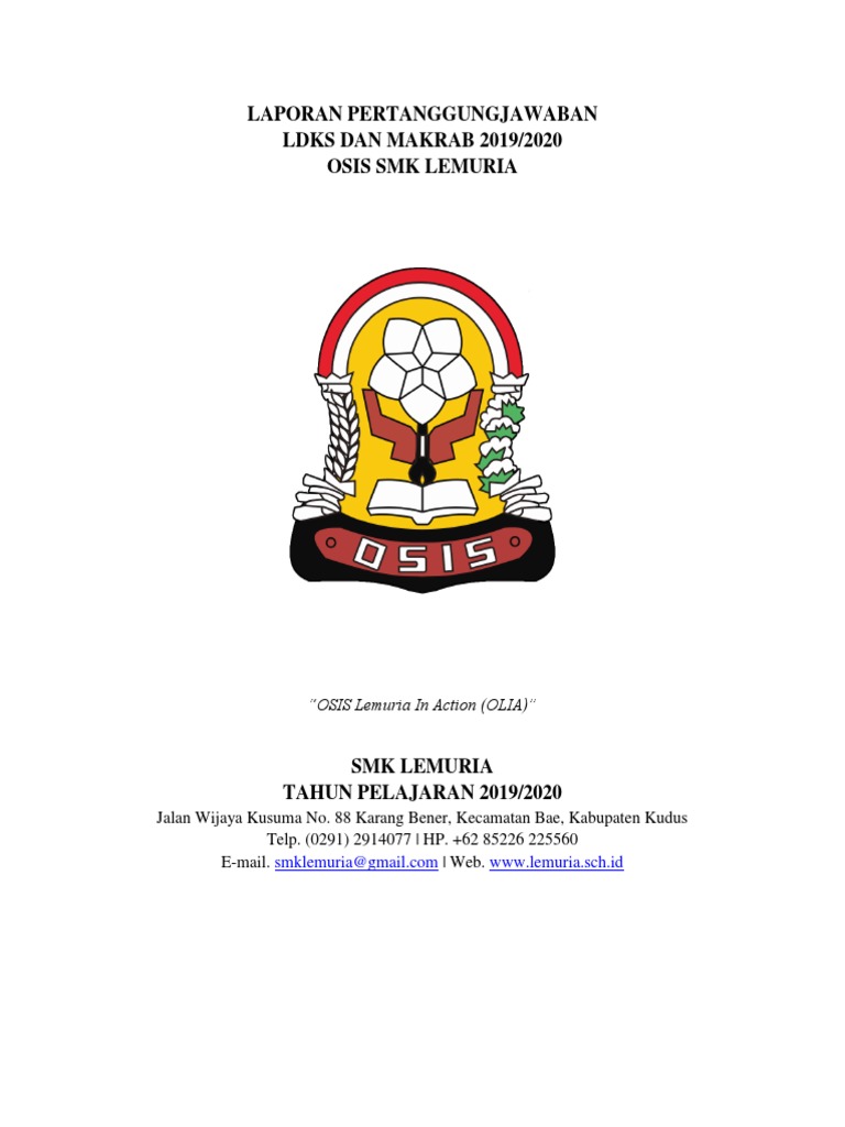 Contoh LPJ LDK | PDF