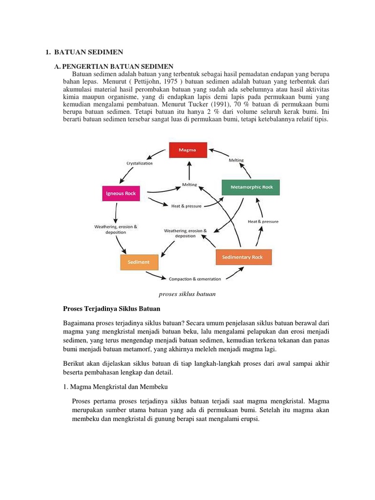 Batuan Sedimen | PDF