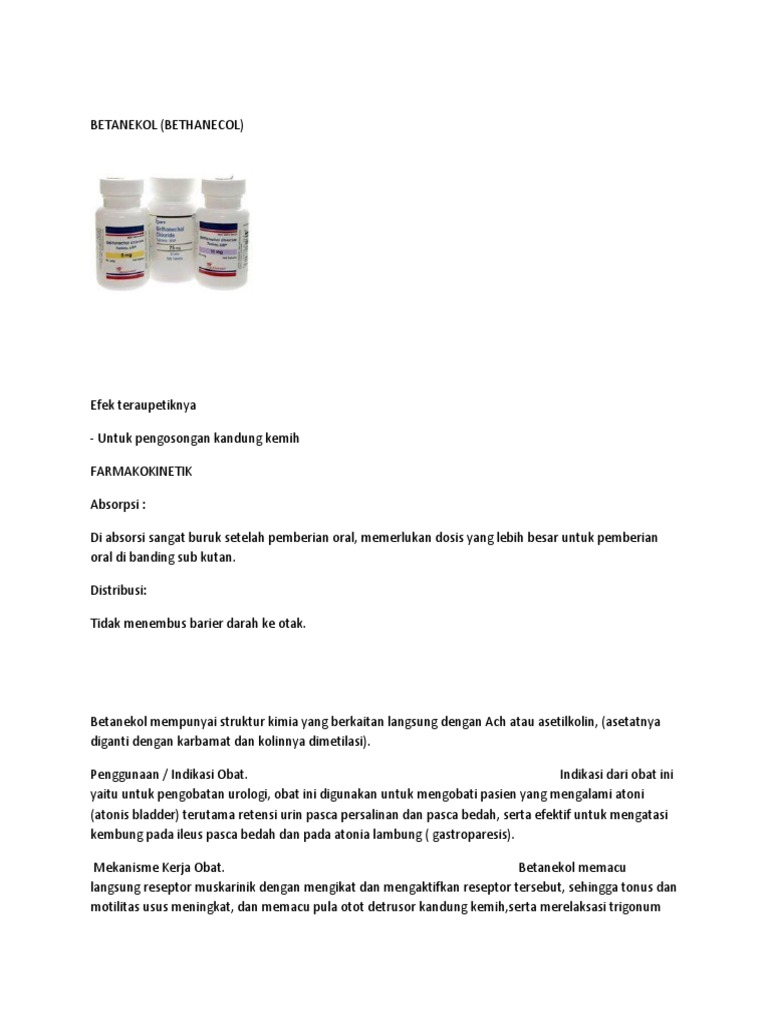 Contoh Obat Prokinetik | PDF | Pengembangan Diri