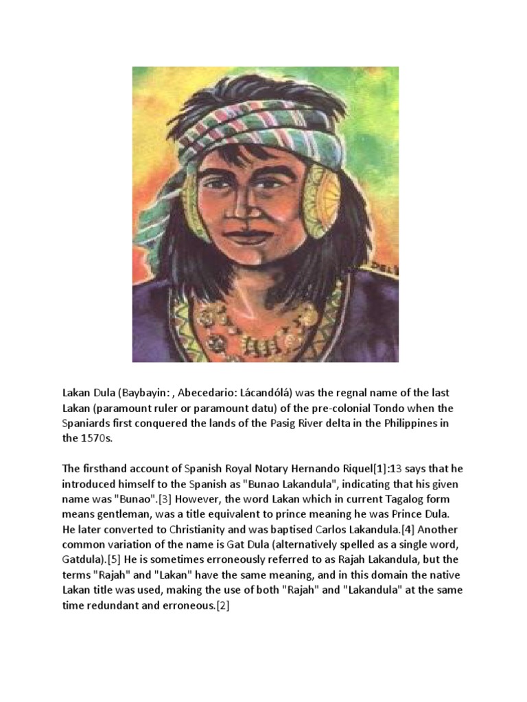 Lakan Dula | PDF | Southeast Asia | Ancient Asia