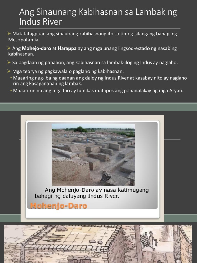 Ang Sinaunang Kabihasnan Sa Lambak NG Indus River | PDF