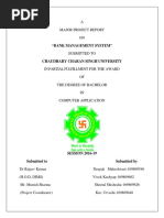 Report On Banking Management System | PDF | Java (Software Platform ...