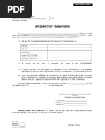 Affidavit For Electricity Connection | PDF