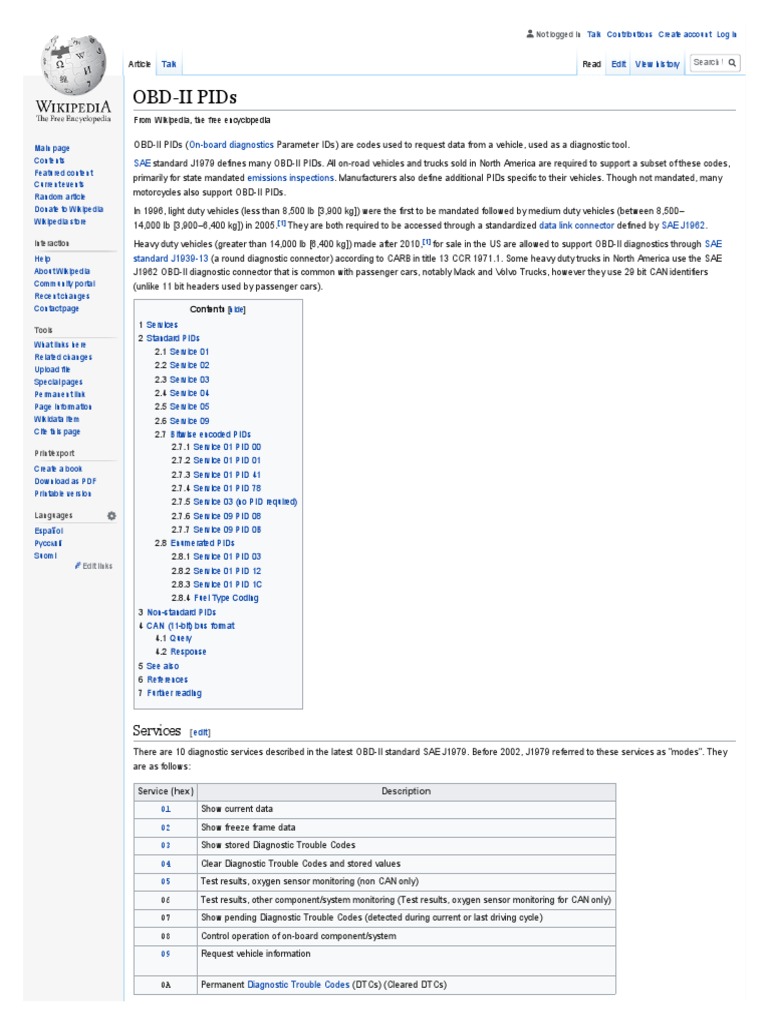 OBD-II PIDs | PDF | Turbocharger | Propulsion