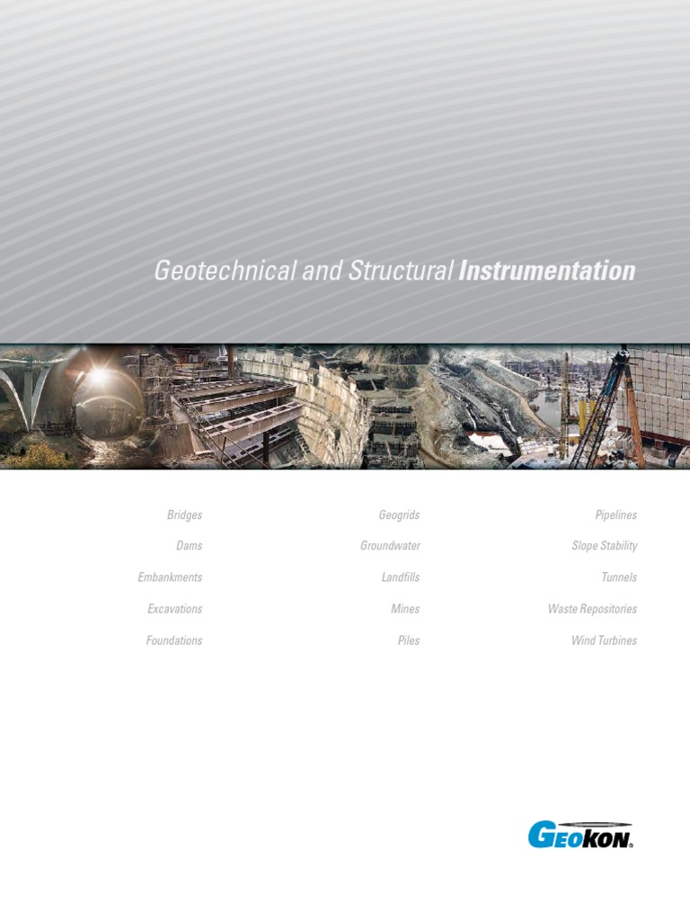 Geokon Short Form | PDF | Calibration | Deep Foundation