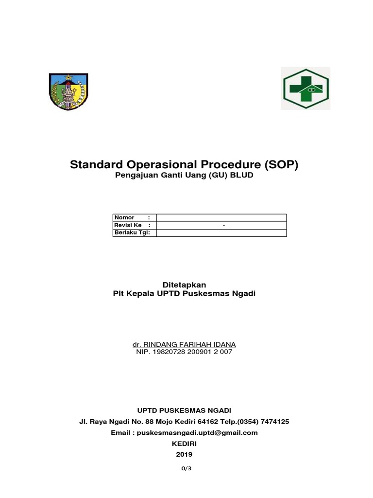 SOP GU BLUD | PDF