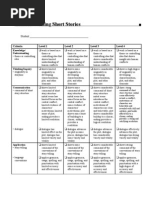 Short Story Grading Rubric | PDF | Rubric (Academic)