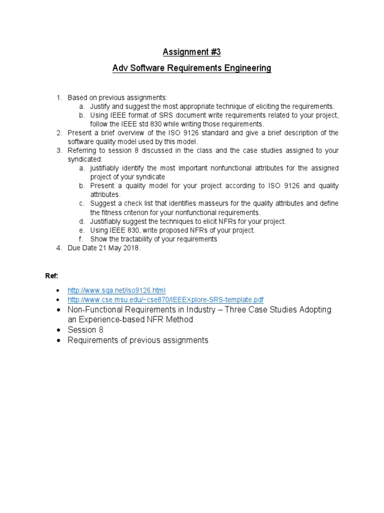 SRE Assignment 3 | PDF SRE Assignment 3 | PDF