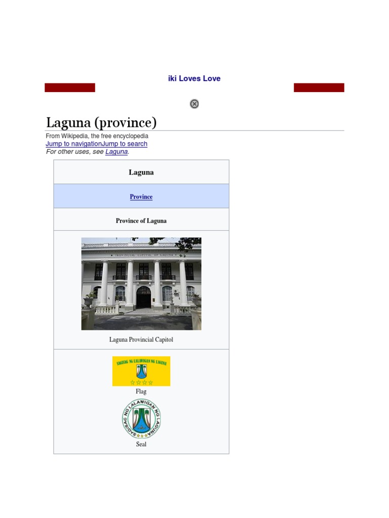 History of Laguna | PDF | Southeast Asia | Philippines