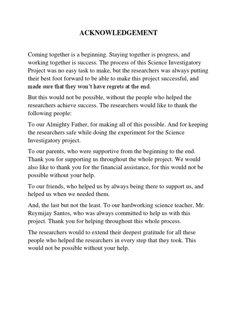 Sip Acknowledgement | PDF