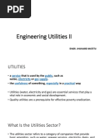 Engineering Utilities 2 (INTRODUCTION) | PDF | Pump | Valve
