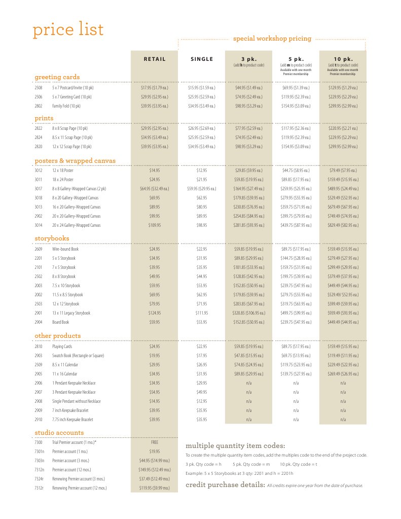 Product Price List | PDF