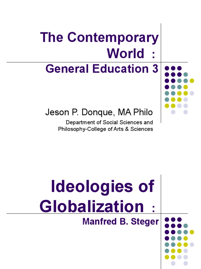 Ideologies of Globalization | Download Free PDF | Ideologies | Democracy