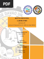 Laying Out Simple Curve by Offset Long Chord Method | PDF | Surveying ...