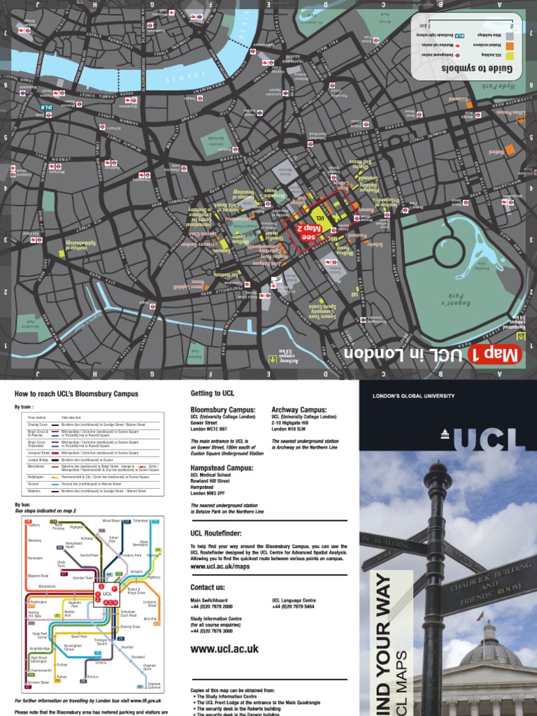 UCL Maps 2008 | PDF | Subterranea (Geography) | London
