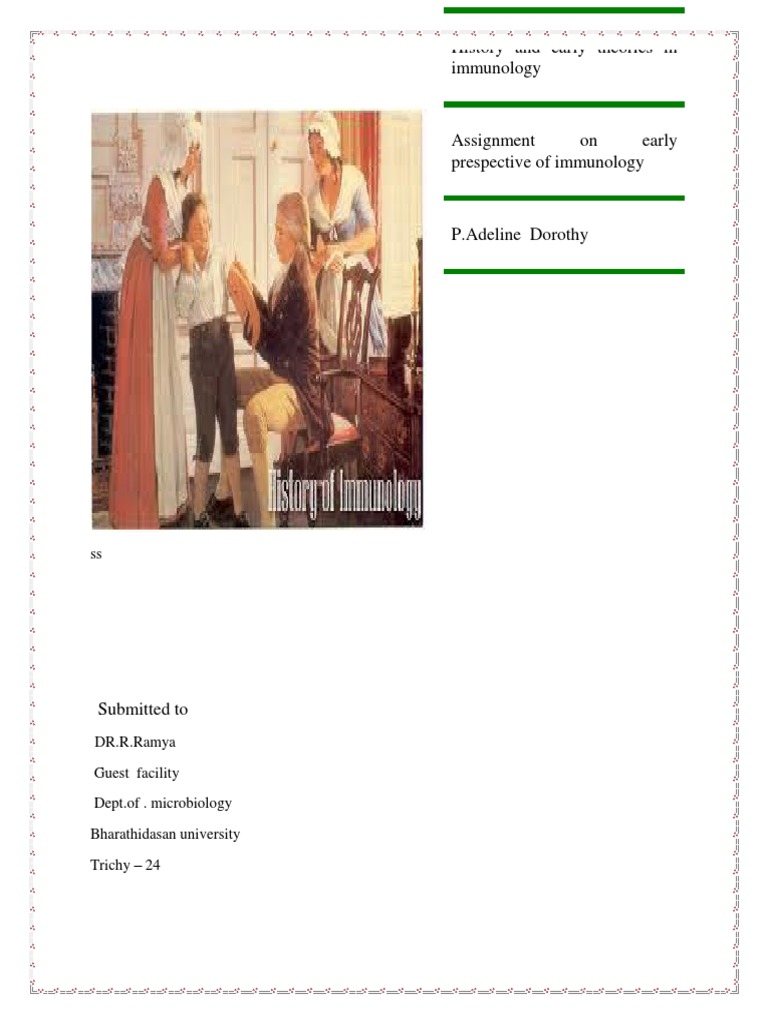 Immunology Assignment | PDF | Immune System | Adaptive Immune System