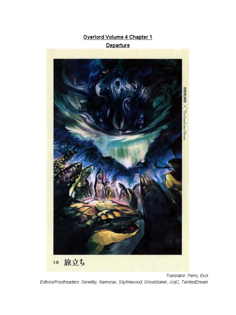 Overlord Volume 4 Chapter 1 | PDF | Sky | Cloud