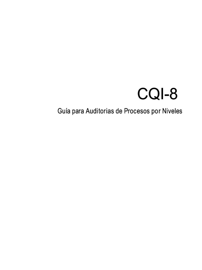 CQI-08-Layered Process Audits | PDF | Auditoría | Business