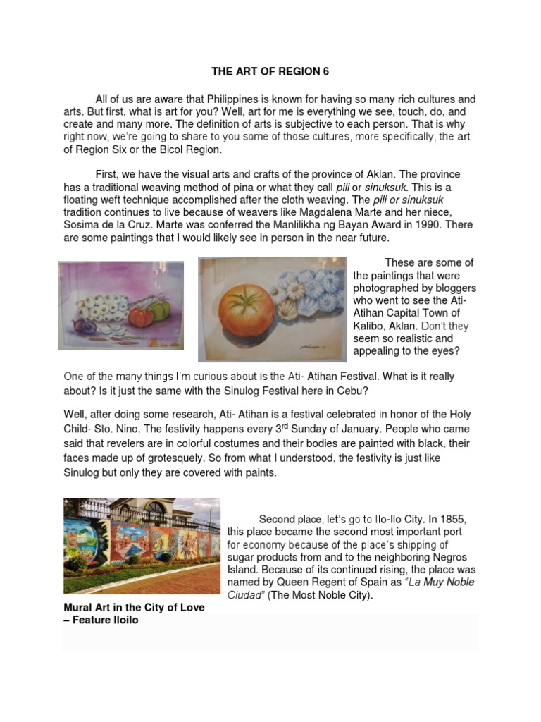 The Art of Region 6 | PDF