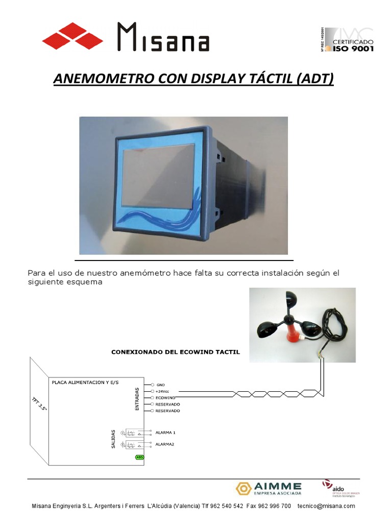 Manual Usuario ADT | PDF | Relé | Electrónica