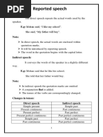 Narration Rules | PDF | Perfect (Grammar) | Grammatical Tense