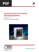 Iris PD Trac Manual | PDF | Electric Generator | Instrumentation