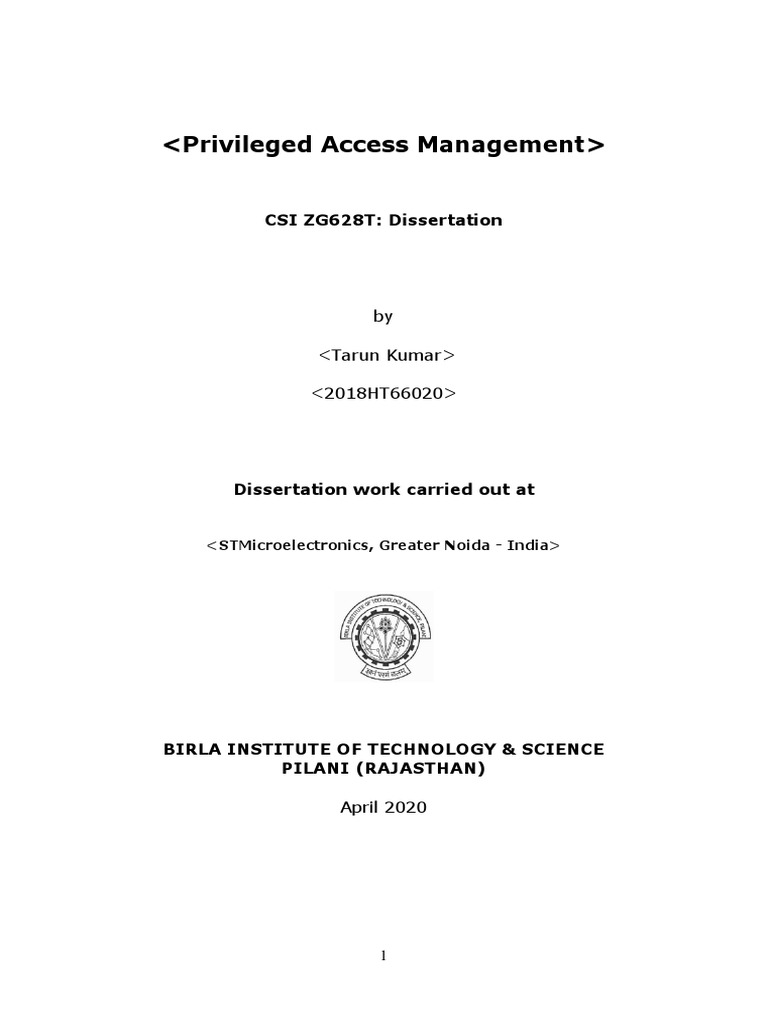 Dissertation Outline Format-1 | PDF | Thesis | Learning