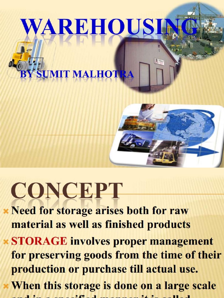 Warehousing PPT 31.00 | PDF | Warehouse | Supply Chain Management