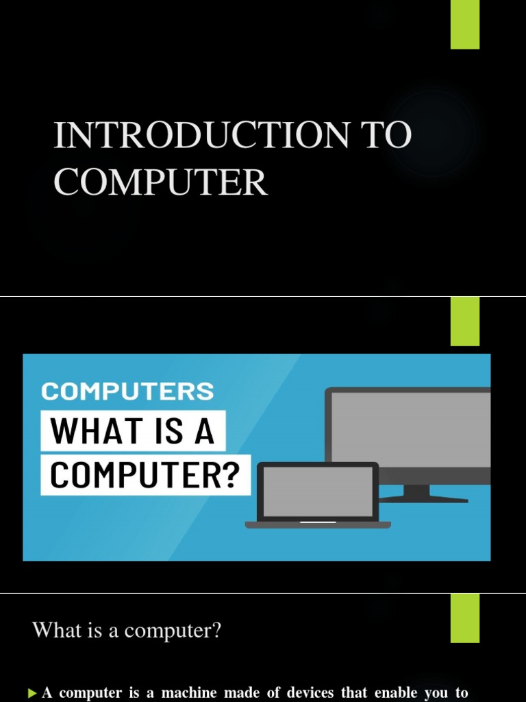 Introduction to Computers: Understanding the Basics | PDF | Random Access Memory | Read Only Memory