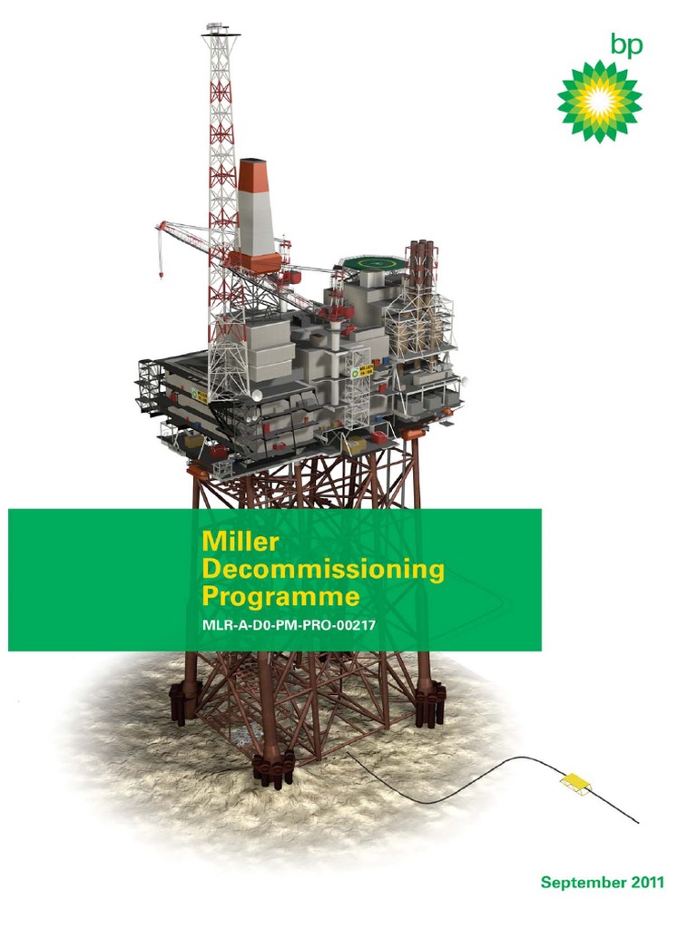Miller Decomm Programme PDF | PDF | Enhanced Oil Recovery | Offshore ...